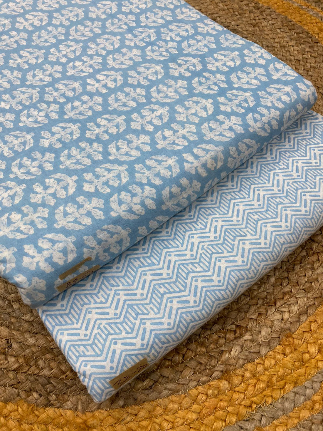 Printed Pure Cotton Combo Fabric set – Rajasthan Fabric And Textiles