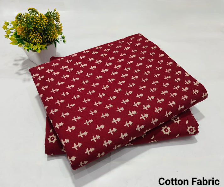 Block Printed Pure Cotton Combo Fabric set – Rajasthan Fabric And Textiles