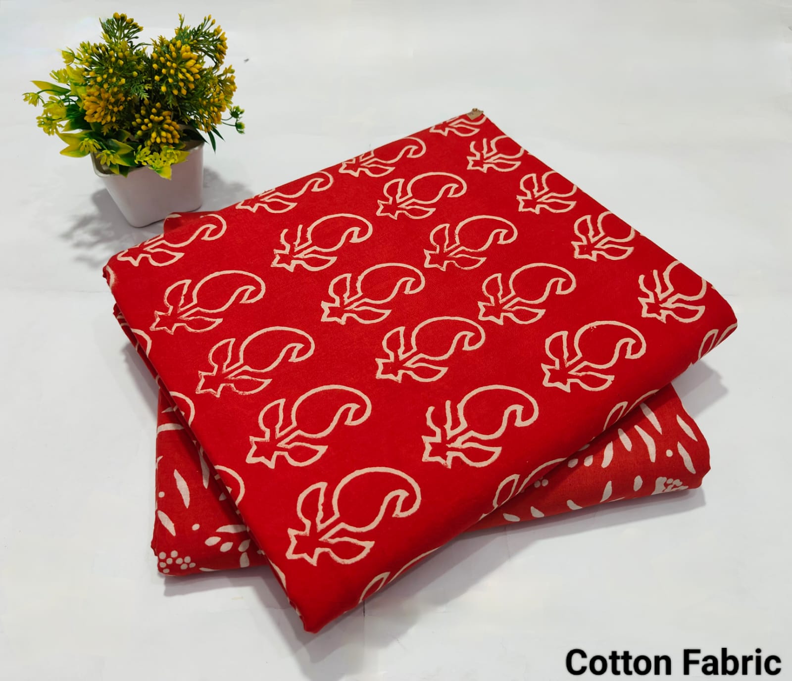 Traditional Printed Pure Cotton Combo Fabric set – Rajasthan Fabric And ...